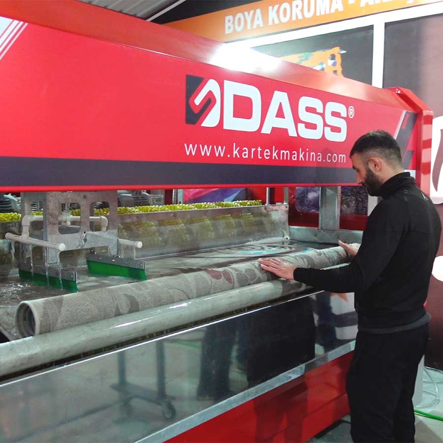 Automatic Carpet Washing Machine Dass BRS-320-B - Karteknik Makina